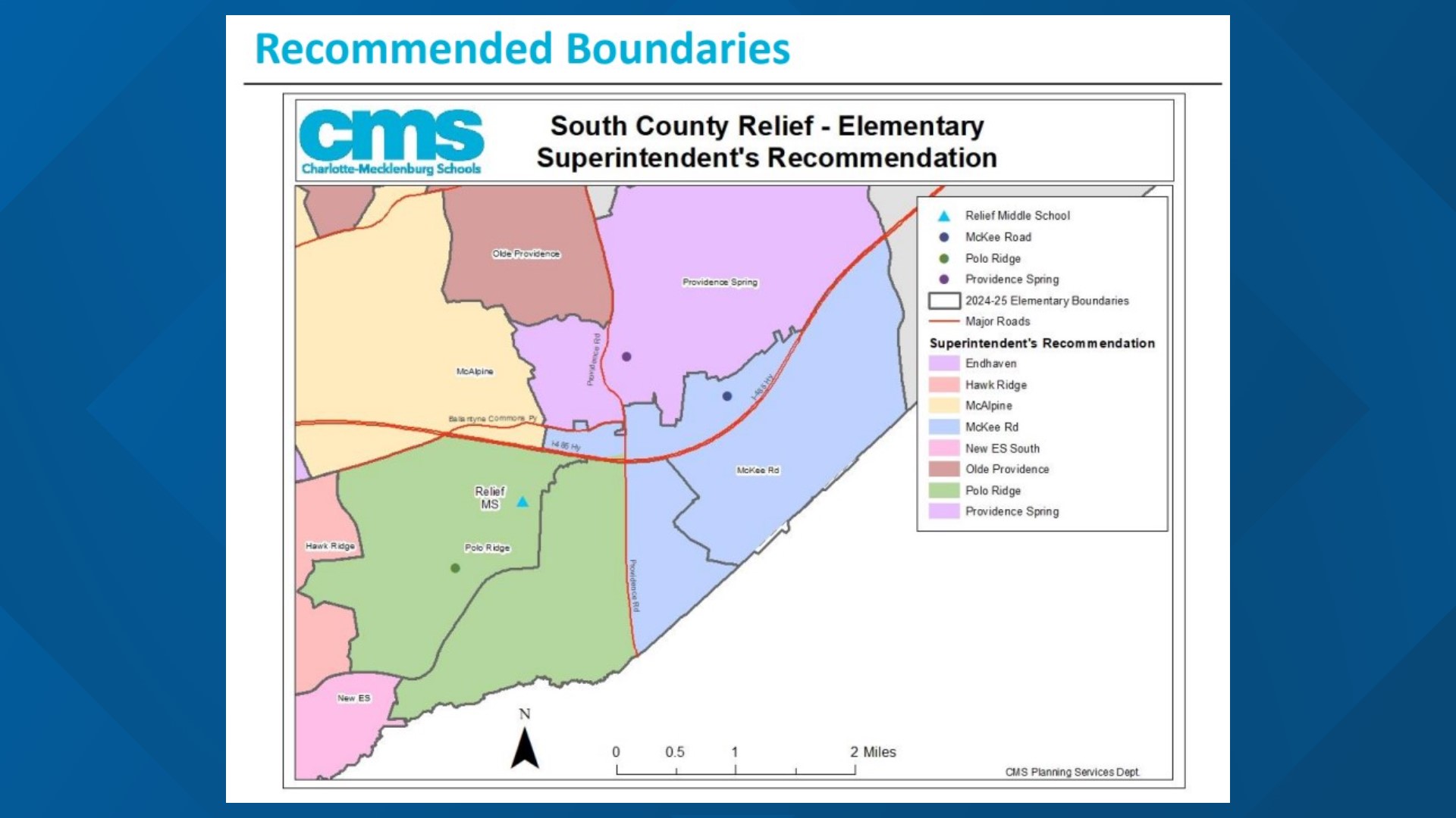 After community feedback, CMS shares updated proposal for relief schools in South Charlotte ...