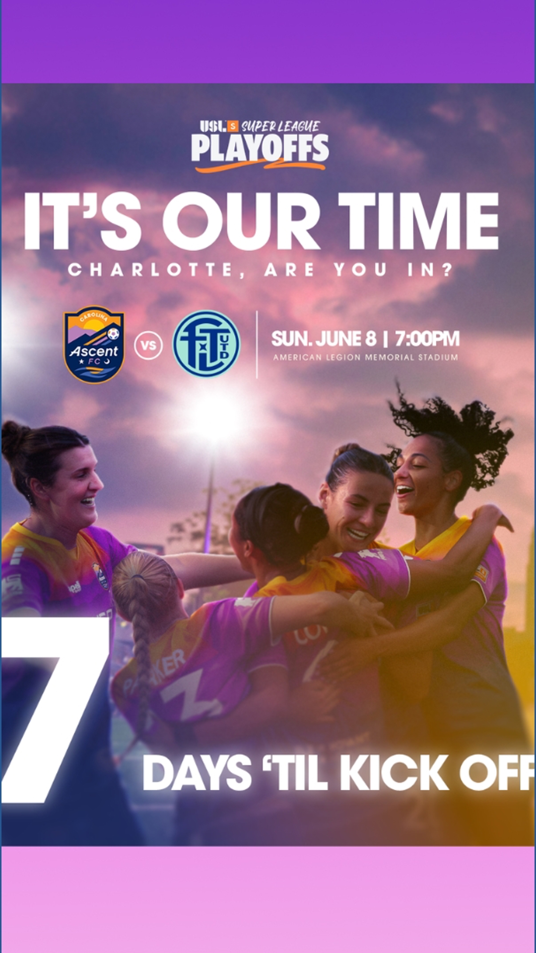 Carolina Ascent FC: Ready for the Super League Semi-Final | wcnc.com