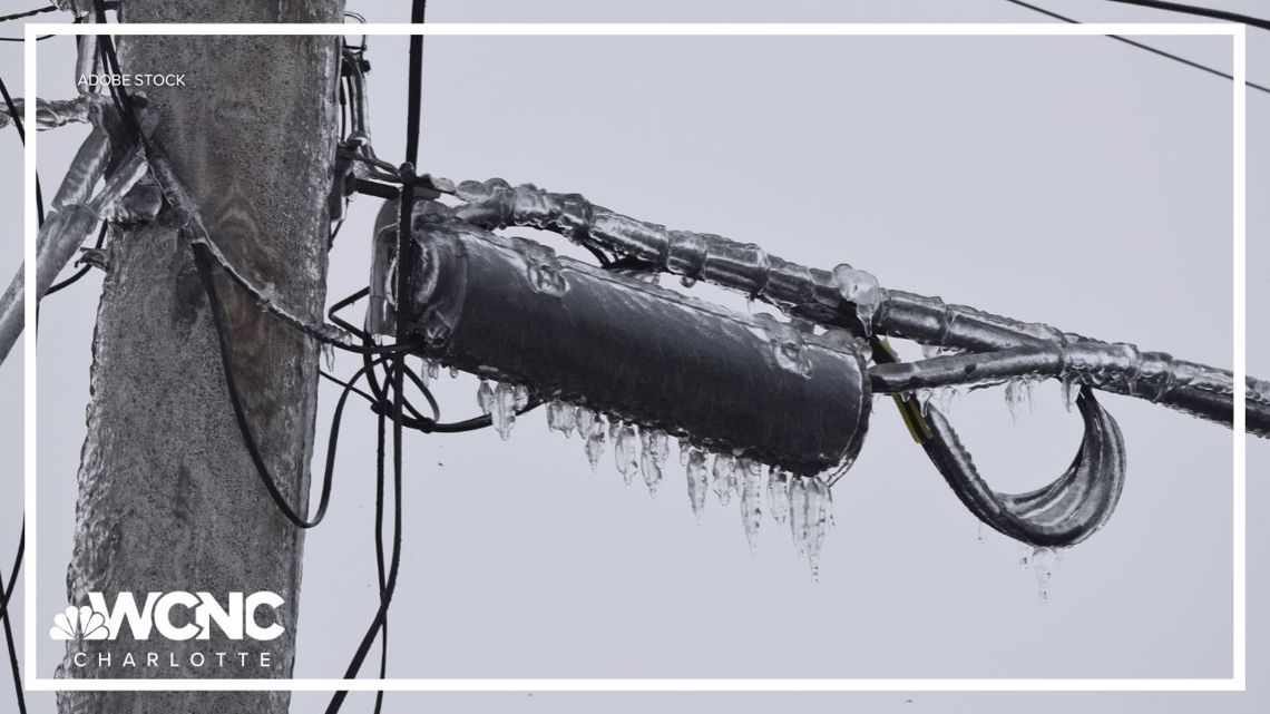 Hundreds of power outages following winter storm | wcnc.com