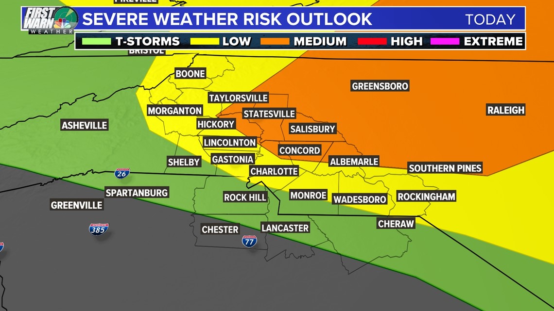 Brad Panovich: Severe storms possible Monday in Charlotte region | wcnc.com