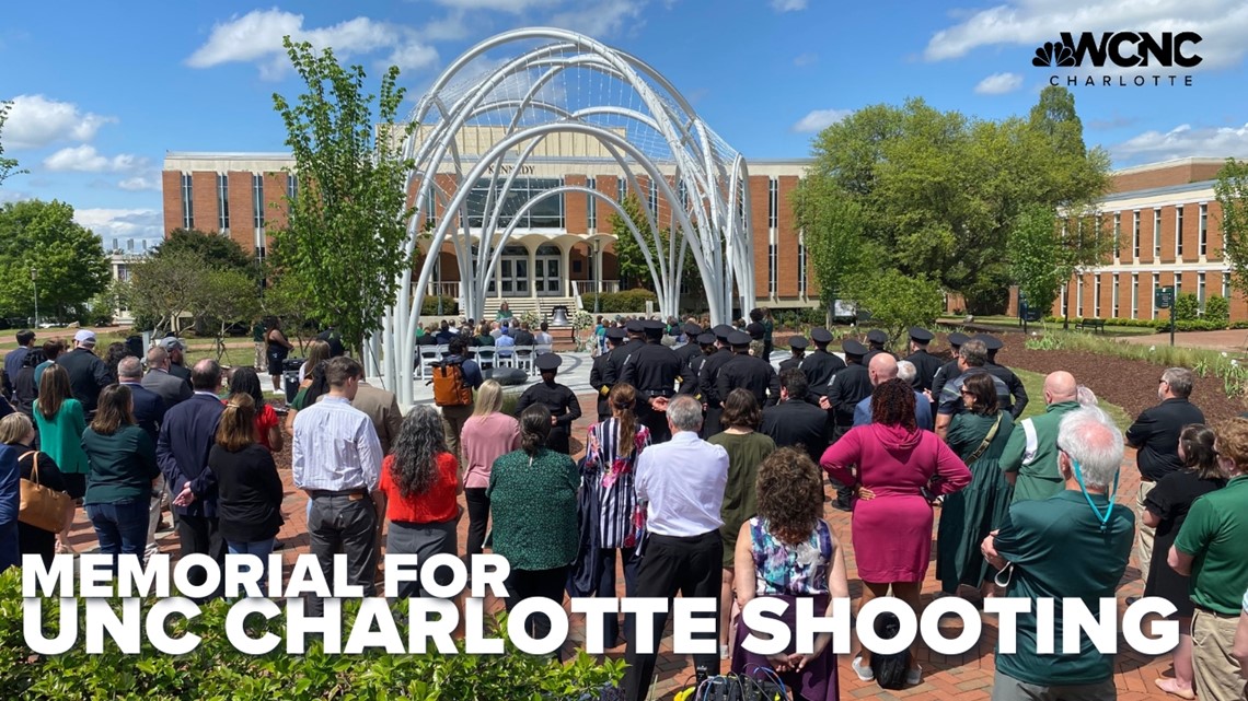 Memorial garden honors victims of 2019 UNC Charlotte mass shooting ...