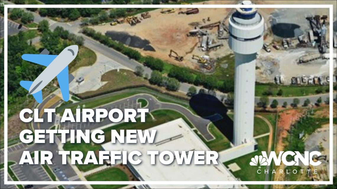 CLT airport gets new air traffic control tower | wcnc.com