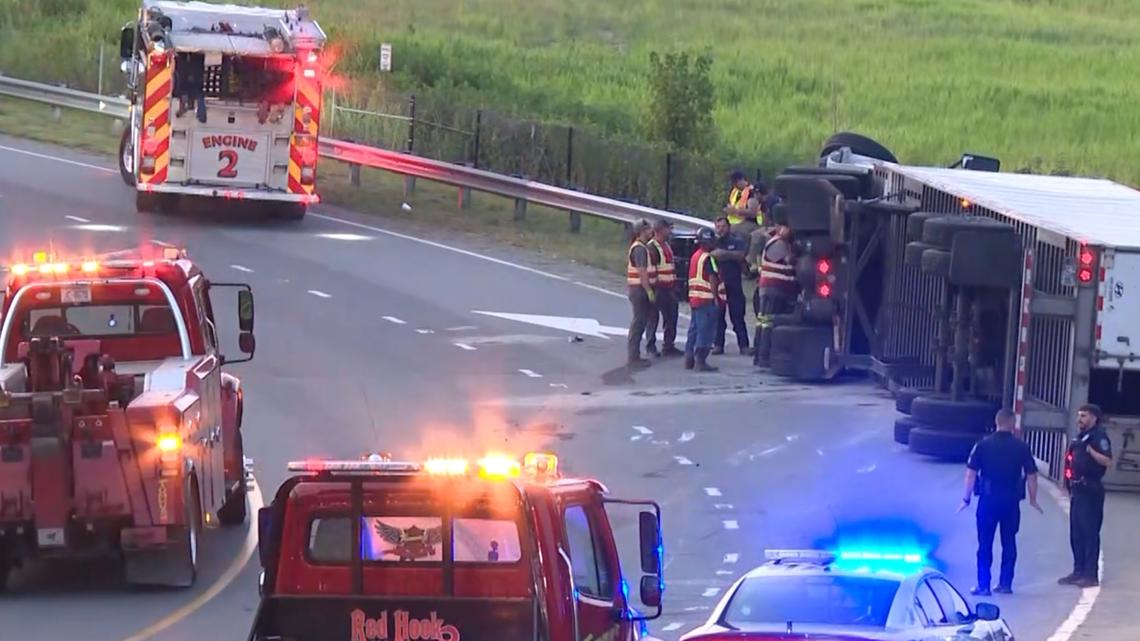 US-321 ramp in Gaston County closed after crash | wcnc.com