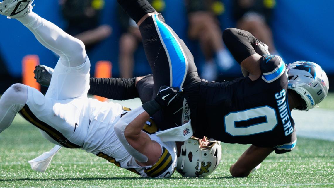 Turnovers, offensive struggles doom Panthers in upset loss to Saints ...