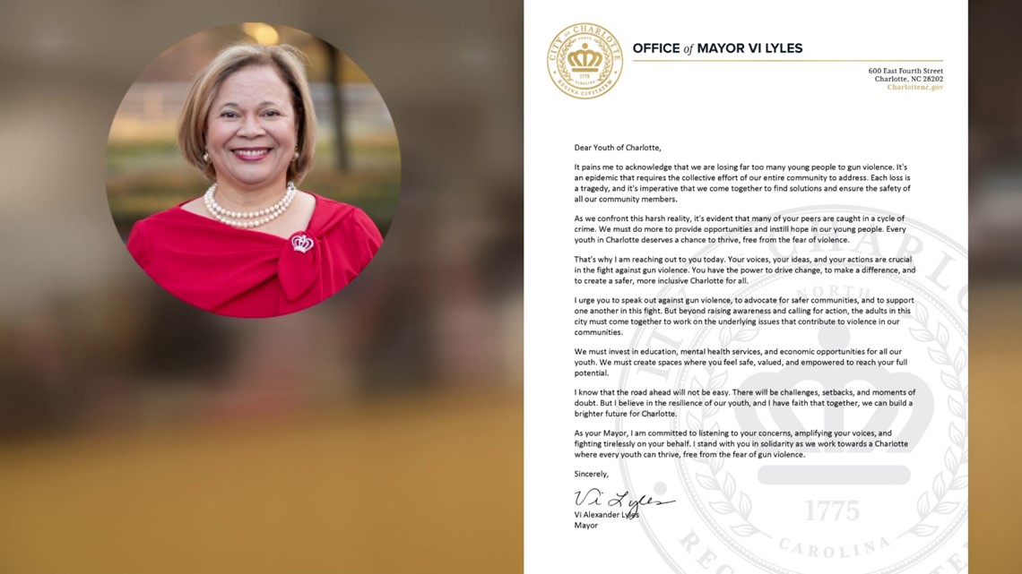 Charlotte mayor call on youth to speak out against violence | wcnc.com