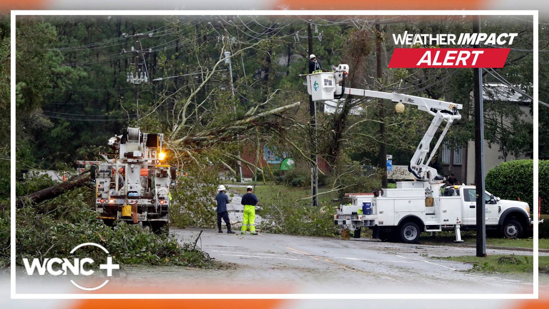 Power outages: Severe storms take down trees, power lines across Carolinas | wcnc.com
