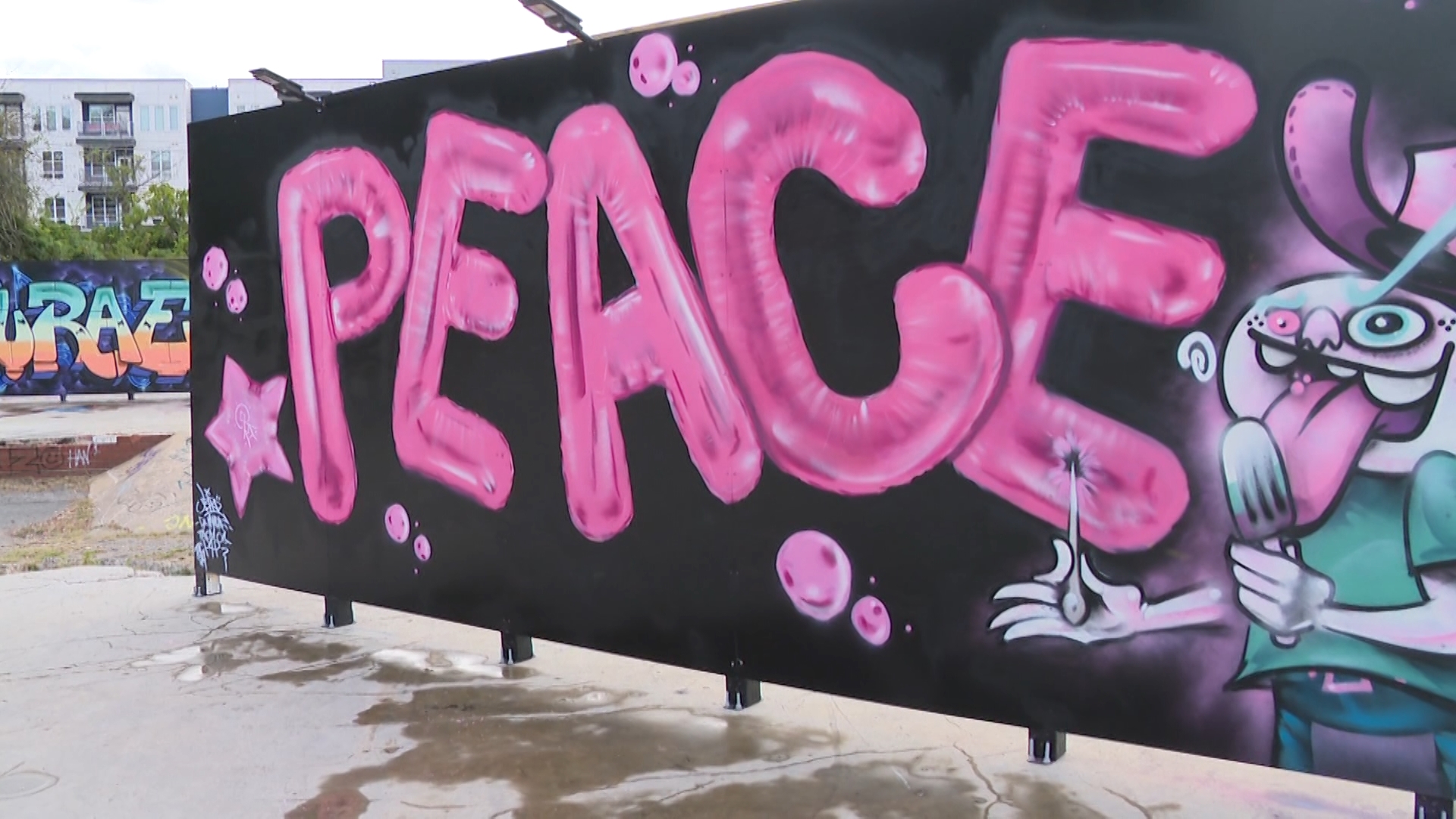 TAOH Outdoor Gallery, Charlotte's first graffiti park | wcnc.com