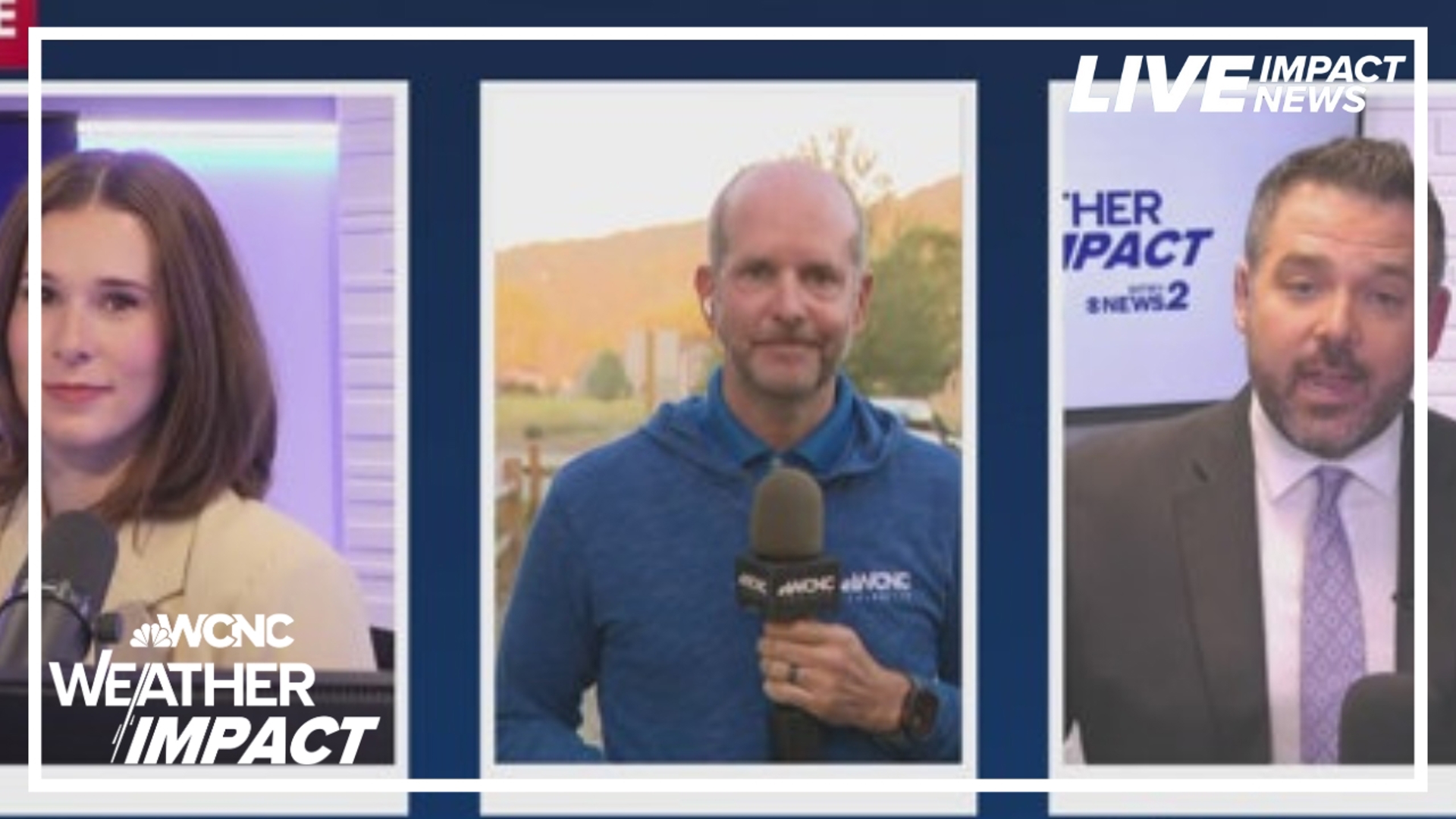 Brad Panovich visits Valle Crucis one year after Helene, remembers Hugo ...