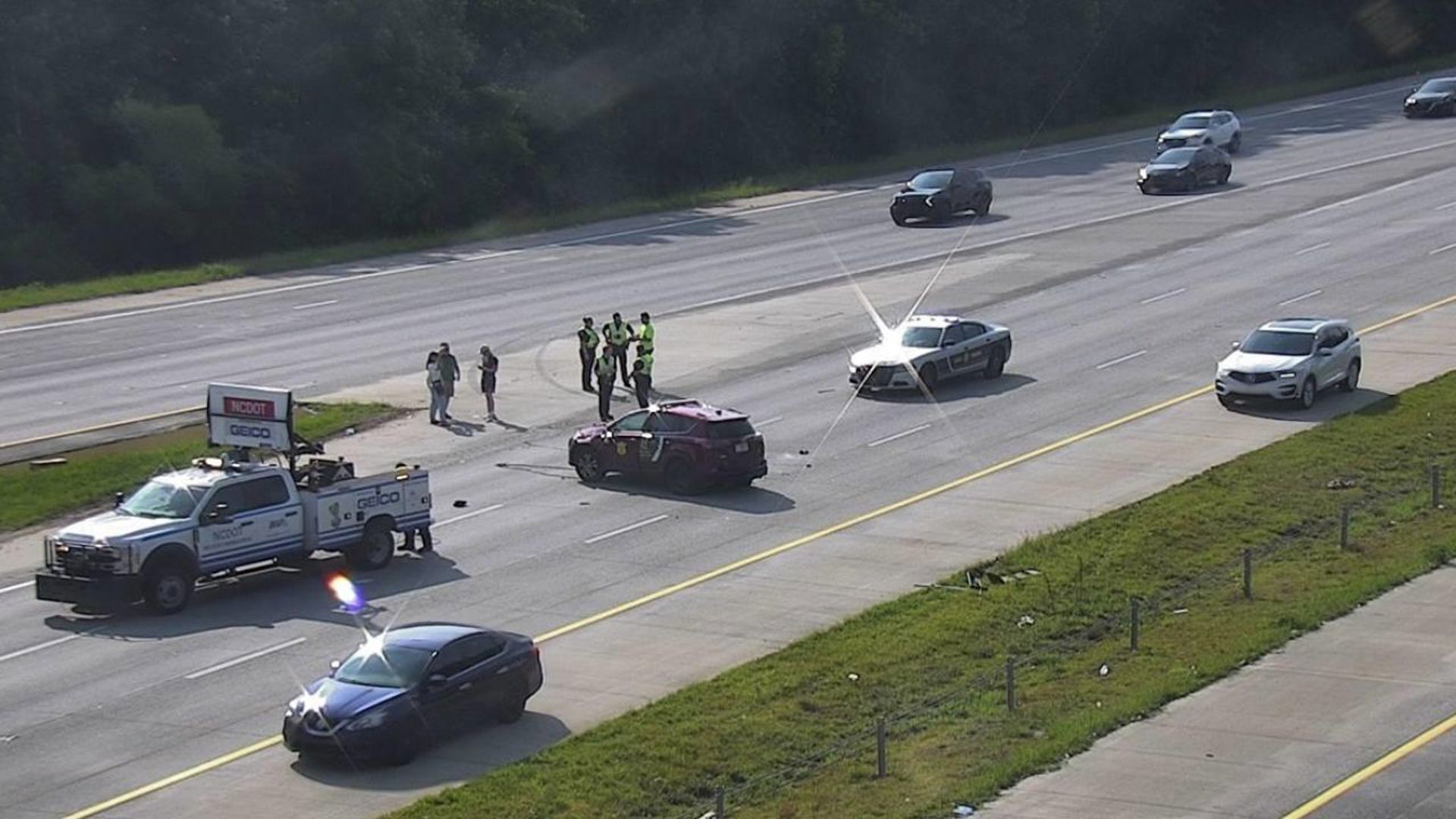 Major delays on I-485 after crash in northeast Charlotte | wcnc.com