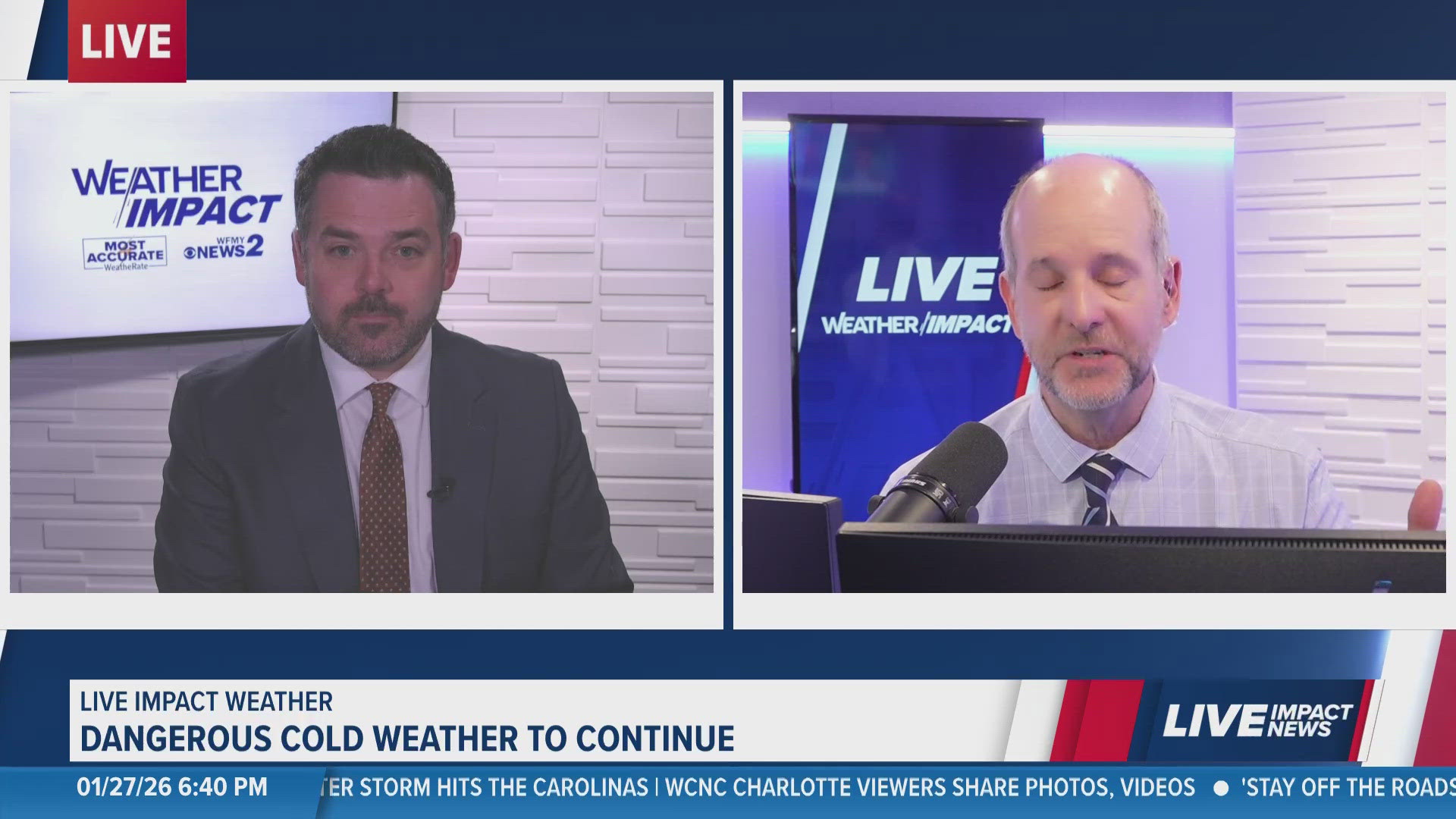 Brad's live weather update on dangerously cold temperatures | wcnc.com