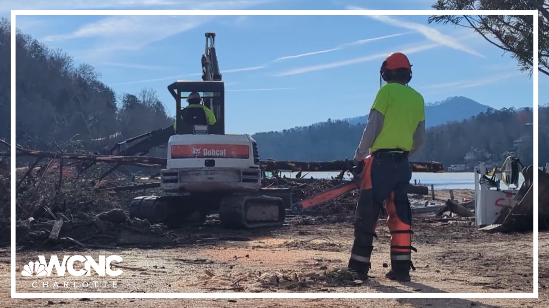 Recovery efforts continue around Lake Lure after Hurricane Helene ...