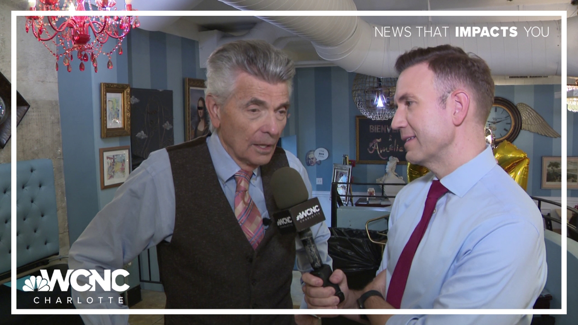 Larry Sprinkle 40th anniversary at WCNC Charlotte | wcnc.com