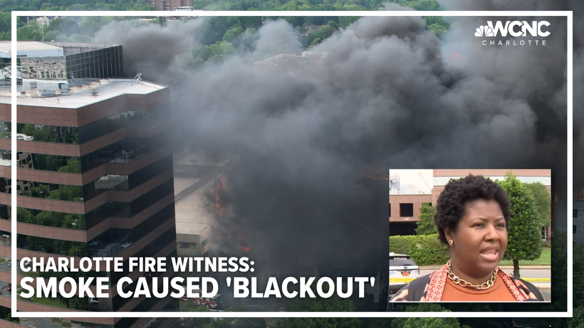 Witnesses describe what they saw when massive fire broke out | wcnc.com