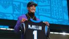 Panthers draft receiver Tet McMillan in first round | wcnc.com