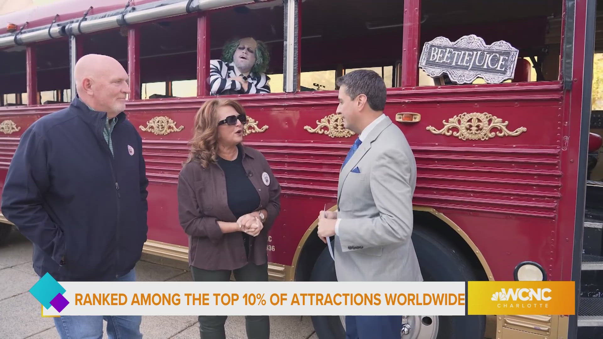 All aboard the Halloween Comedy Bus Tour | wcnc.com