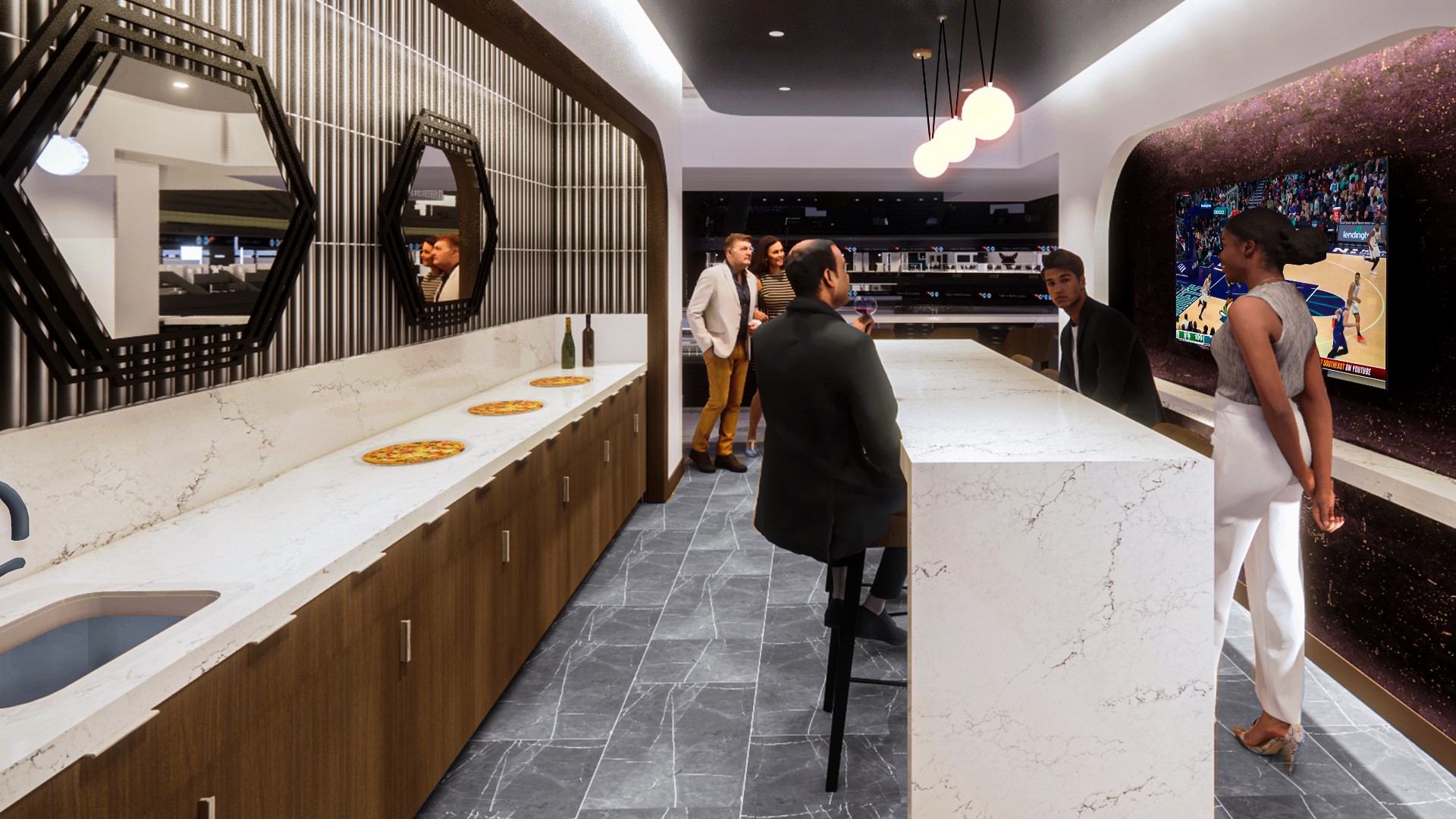 Hornets release renderings of Spectrum Center upgrades | wcnc.com