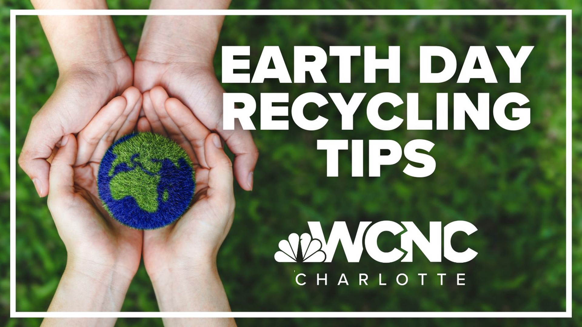 Earth Day recycling tips and a look at the weekend forecast: #WakeUpCLT ...