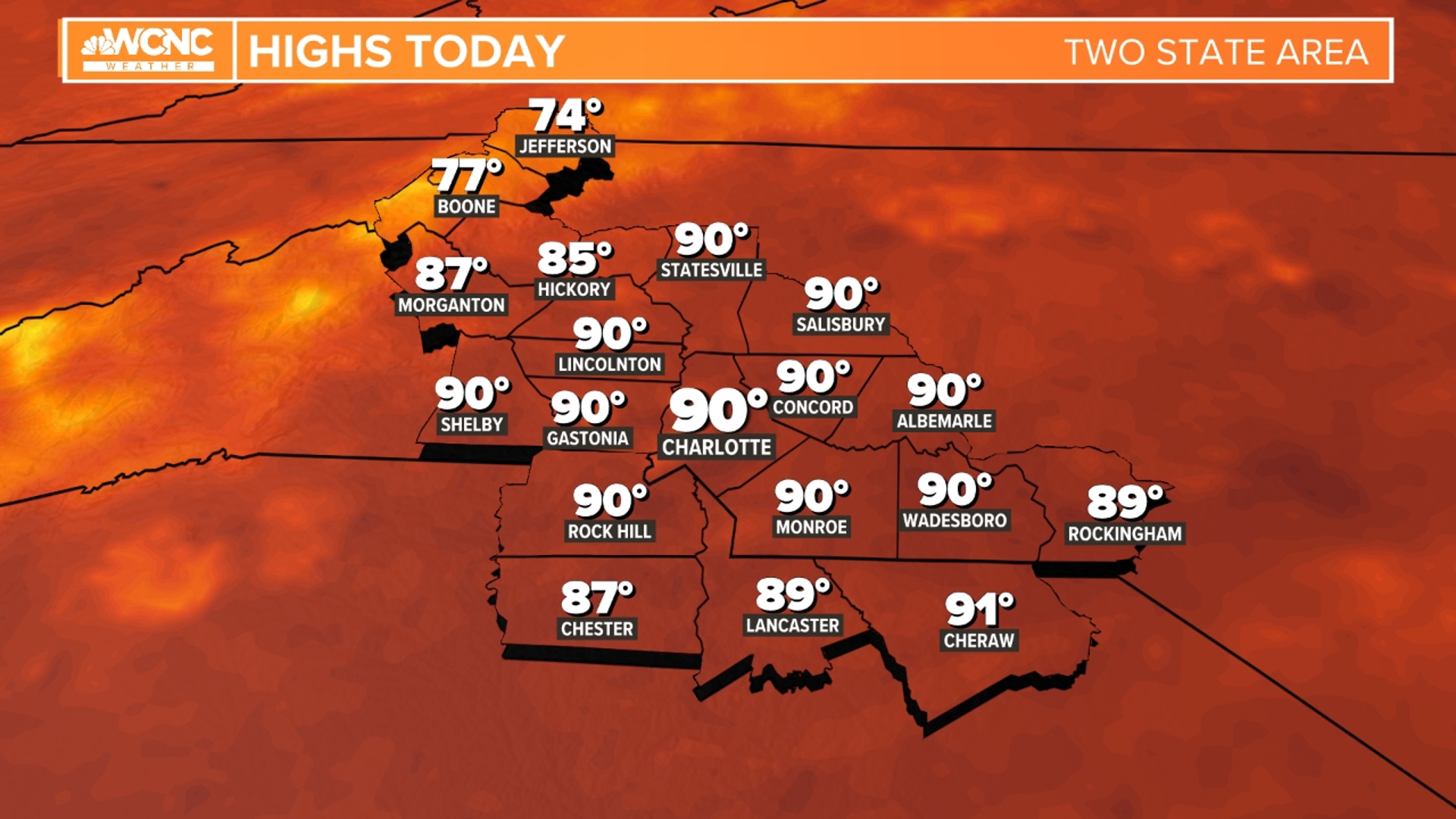Hourly Forecast on WCNC in Charlotte, North Carolina | wcnc.com