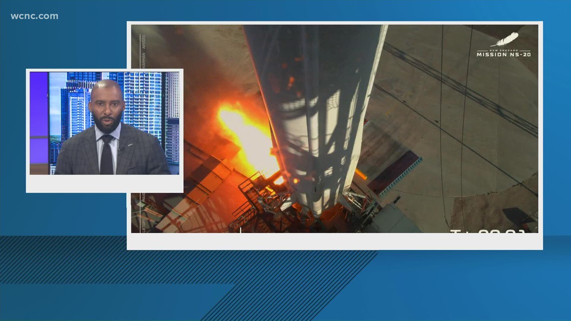 UNC professor rockets into space | wcnc.com