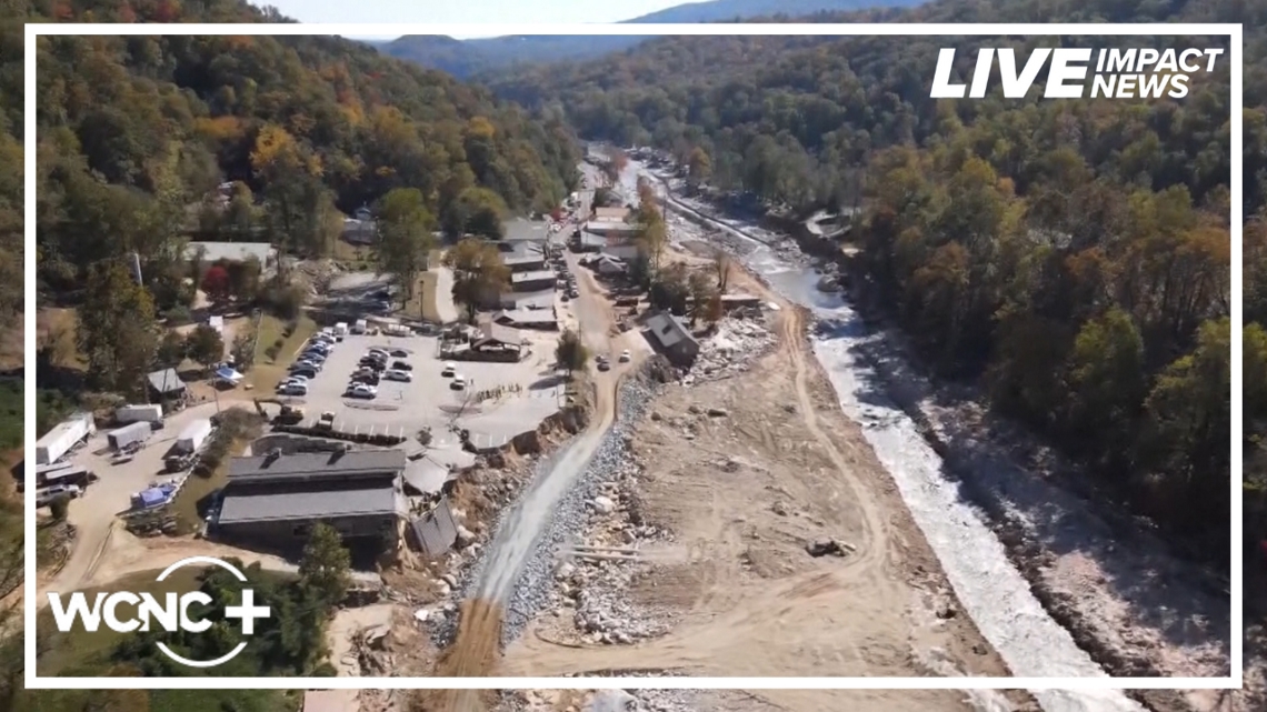 Touring Chimney Rock 6 months after Hurricane Helene hit | wcnc.com