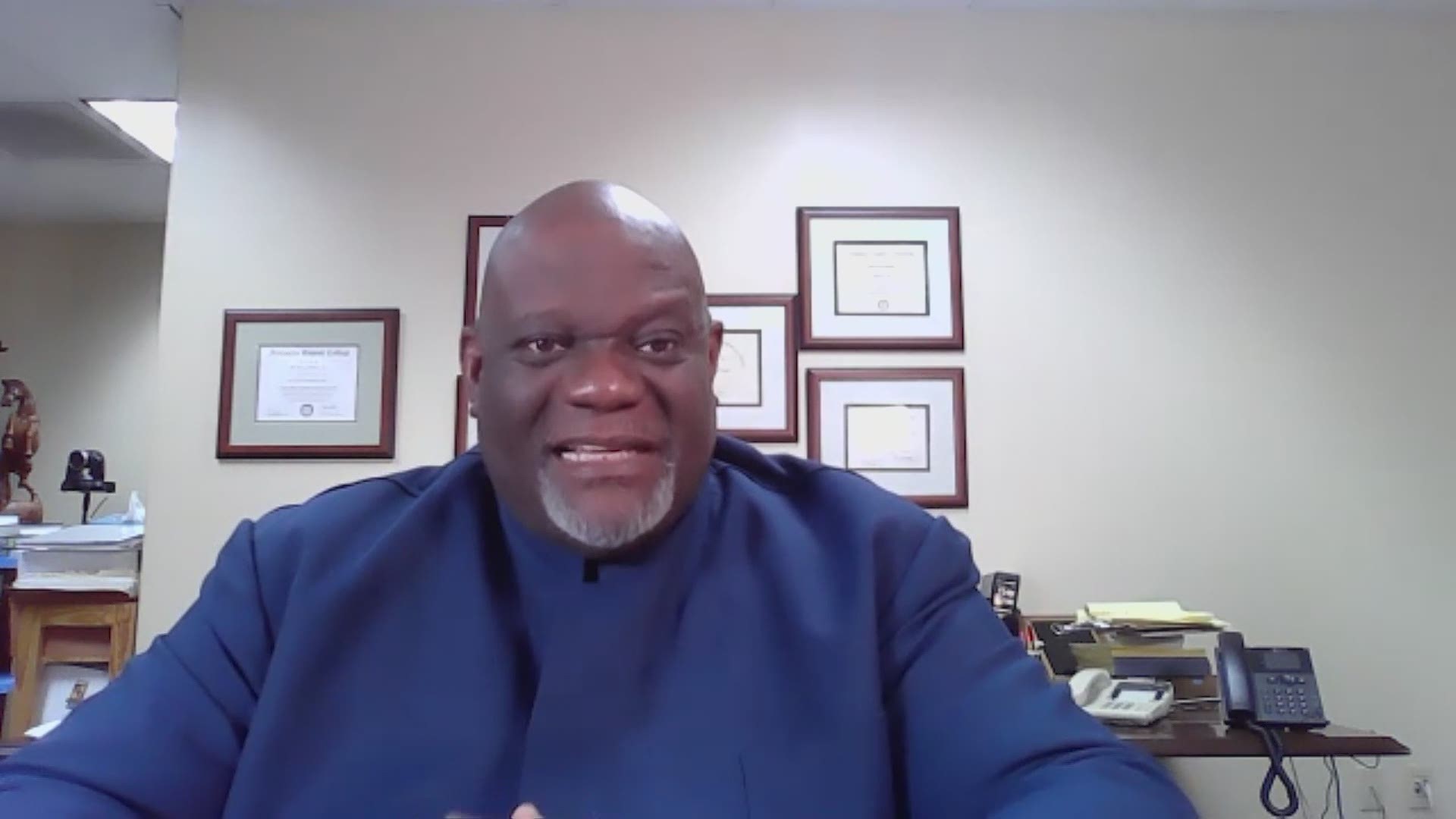 An Arlington pastor received a racist letter. The author is ...