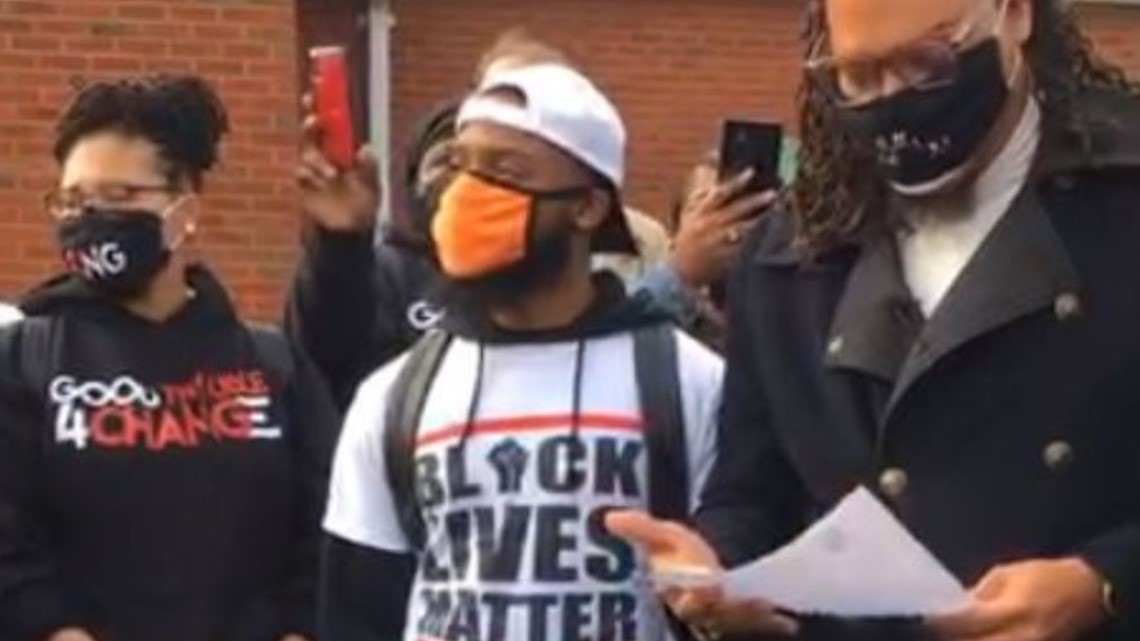 Graham protest ends peacefully with no arrests | wcnc.com