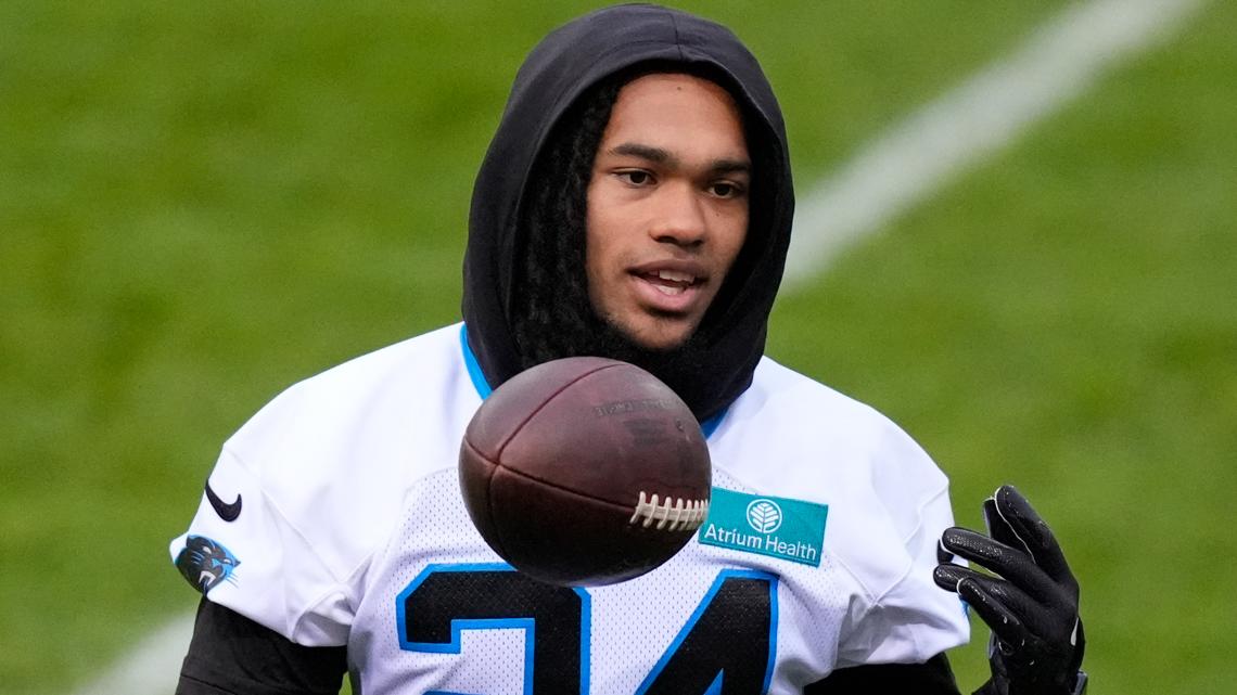Panthers rookie RB Jonathon Brooks to make NFL debut Sunday | wcnc.com