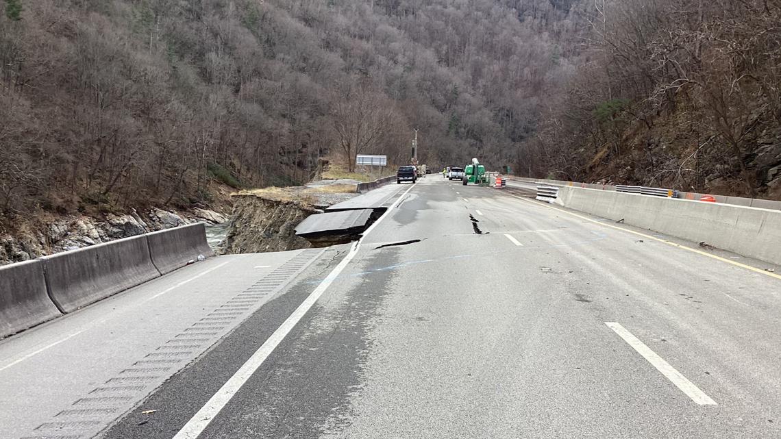 Helene damaged portion of I-40 set to reopen in just days | wcnc.com