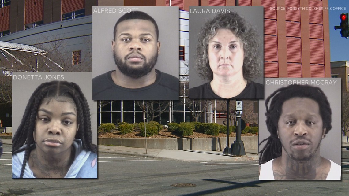 2 detention officers, 1 contract worker charged in Forsyth County ...