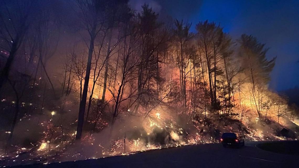 Active wildfire in Wilkes County | wcnc.com