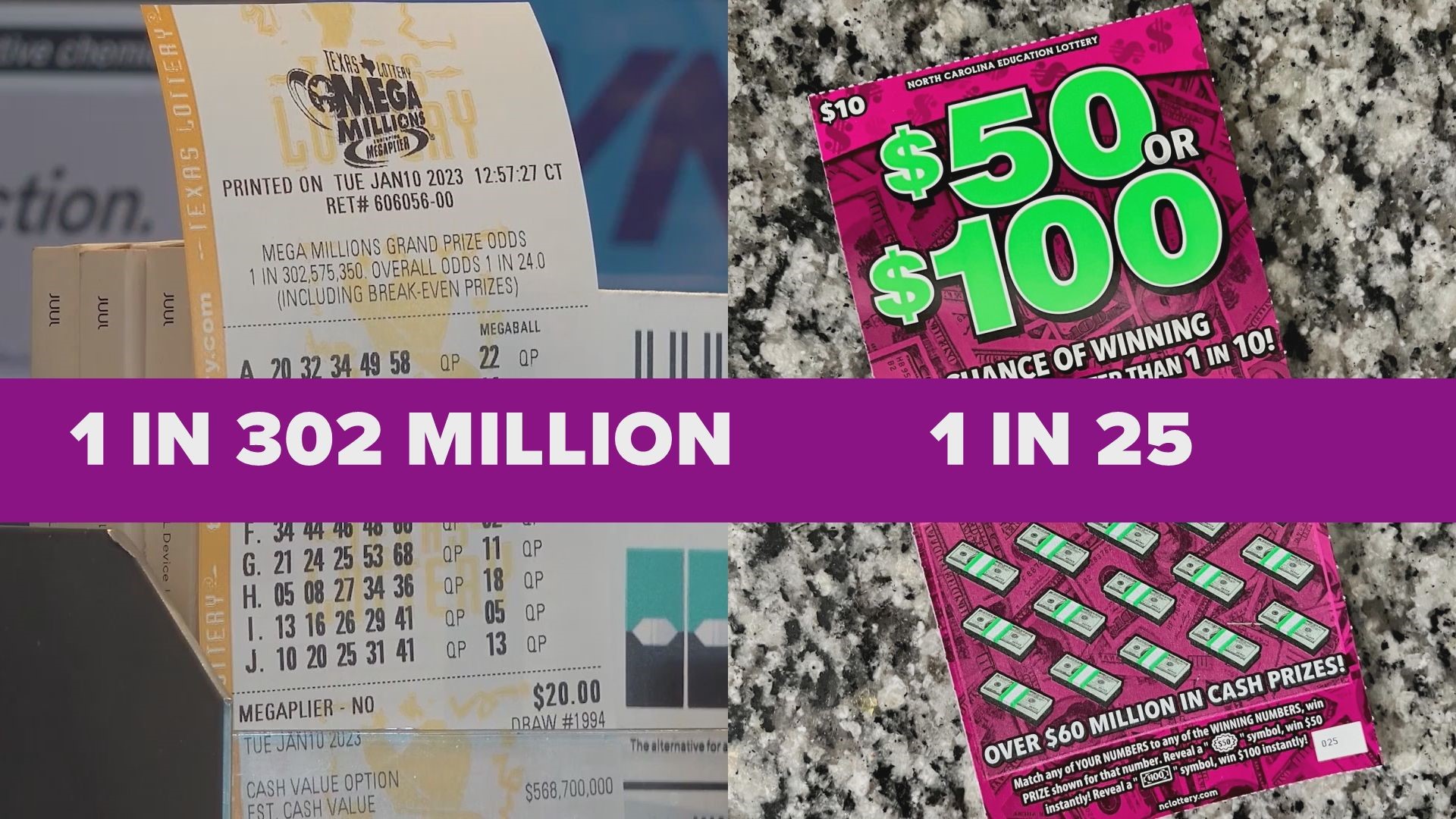 Mega millions lottery ticket unclaimed in North Carolina | wcnc.com