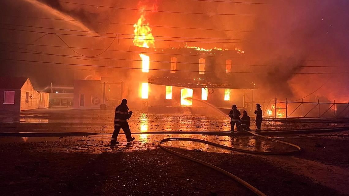 Was Kernersville Caudill fire caused by crash after a police chase ...