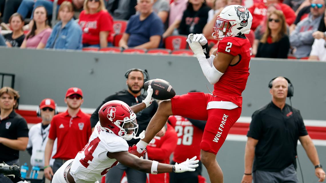 NC State find rhythm on offense in 59-28 win over Stanford | wcnc.com