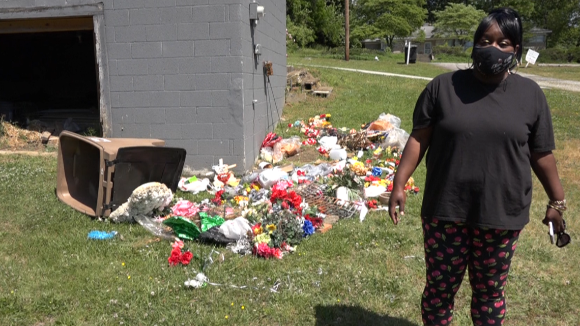 Greensboro mom finds son's grave decorations in cemetery trash | wcnc.com