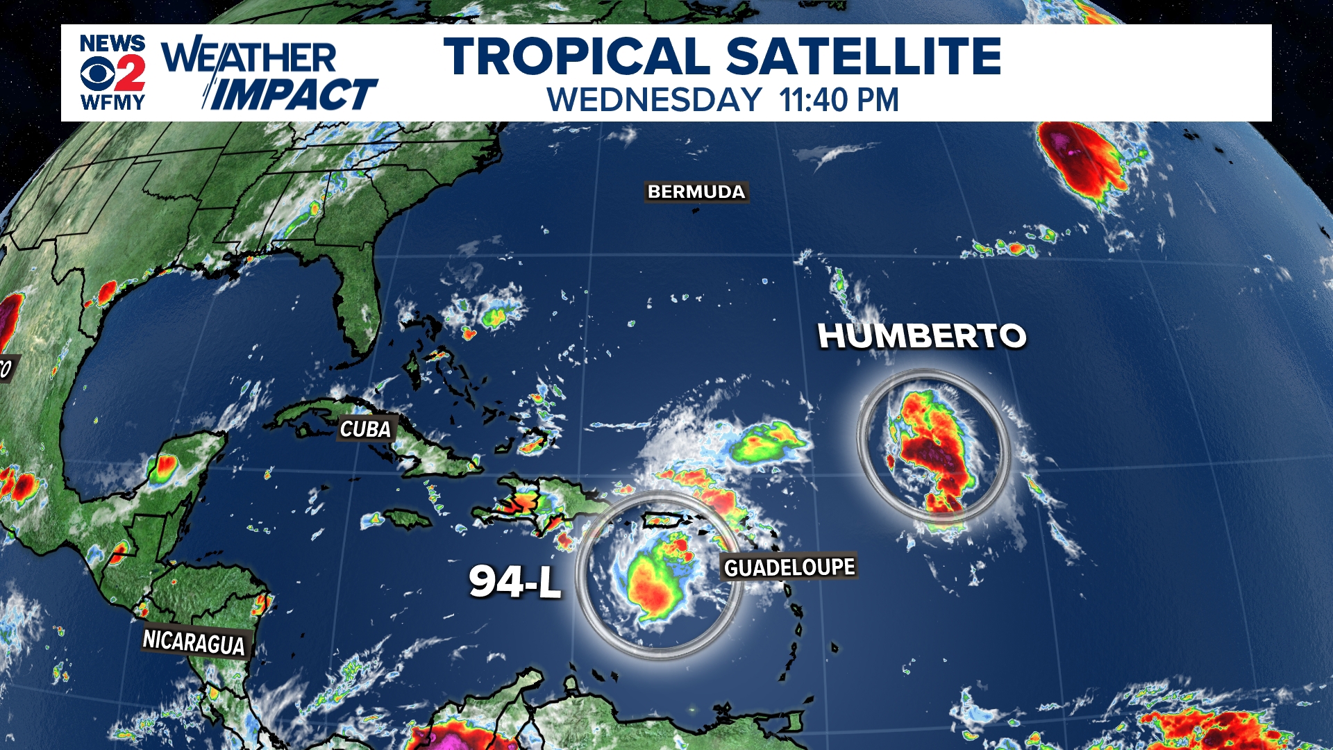 Two tropical storms may form in Atlantic by weekend | wcnc.com