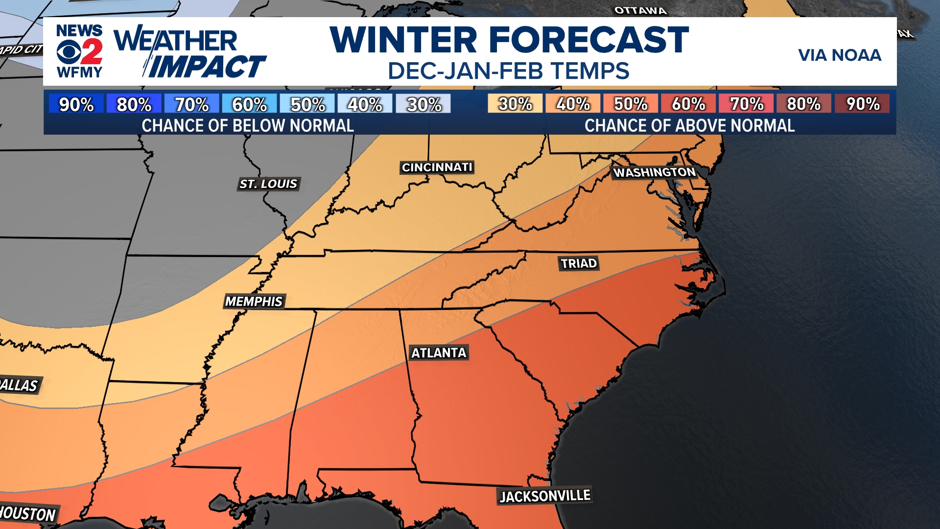What will this winter be like? NOAA Releases their forecast | wcnc.com