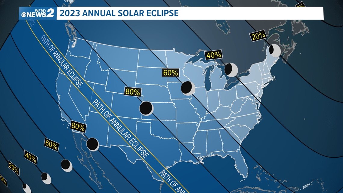 What can the Triad expect for the 2023 annular solar eclipse? | wcnc.com