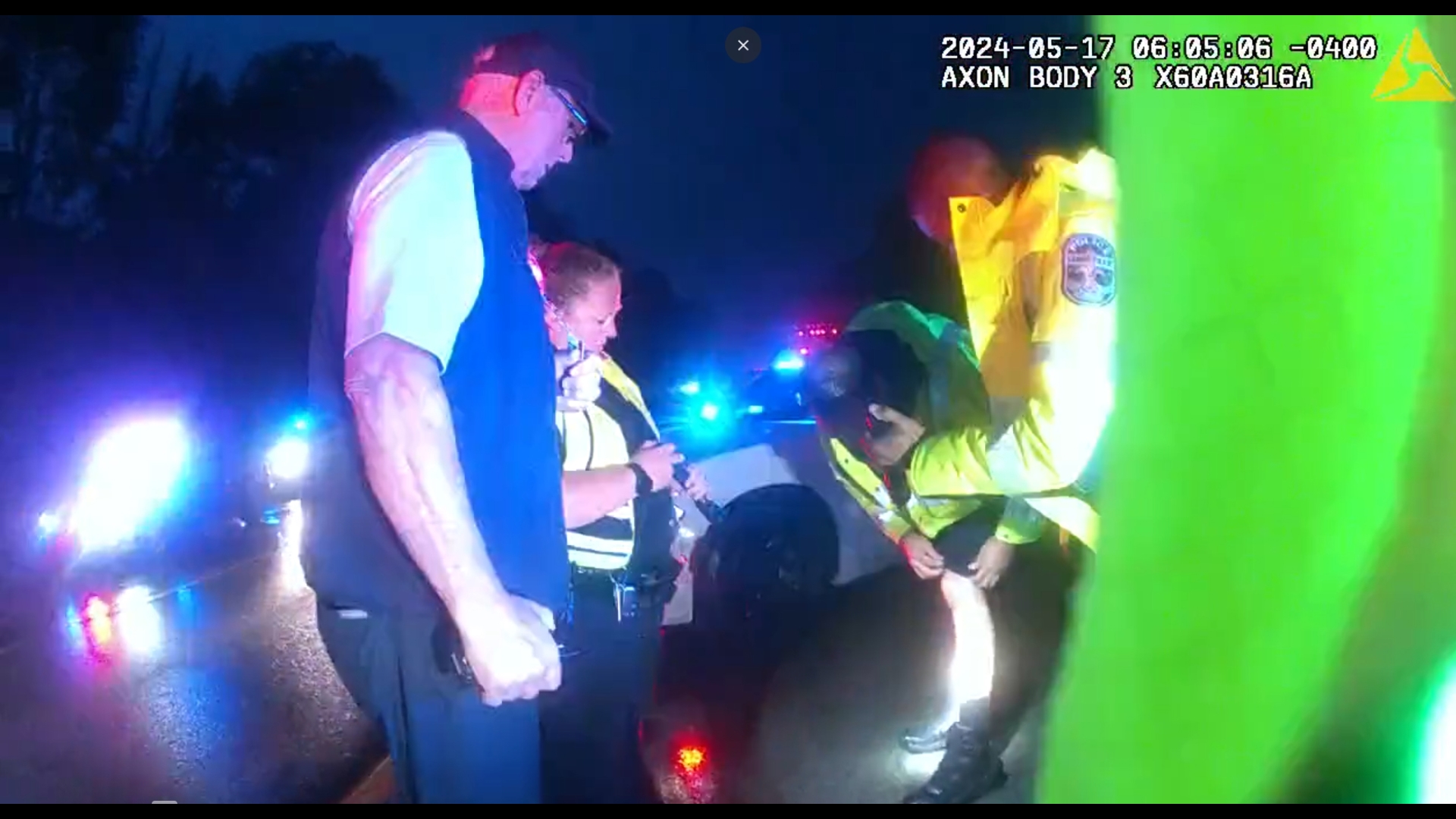 PHOTOS: LMPD officer's injuries after Scottie Scheffler arrest | wcnc.com