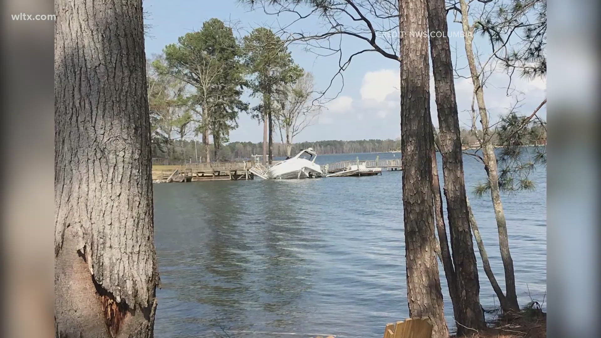 Tornado confirmed over Lake Murray as storm hit South Carolina on Sunday | wcnc.com