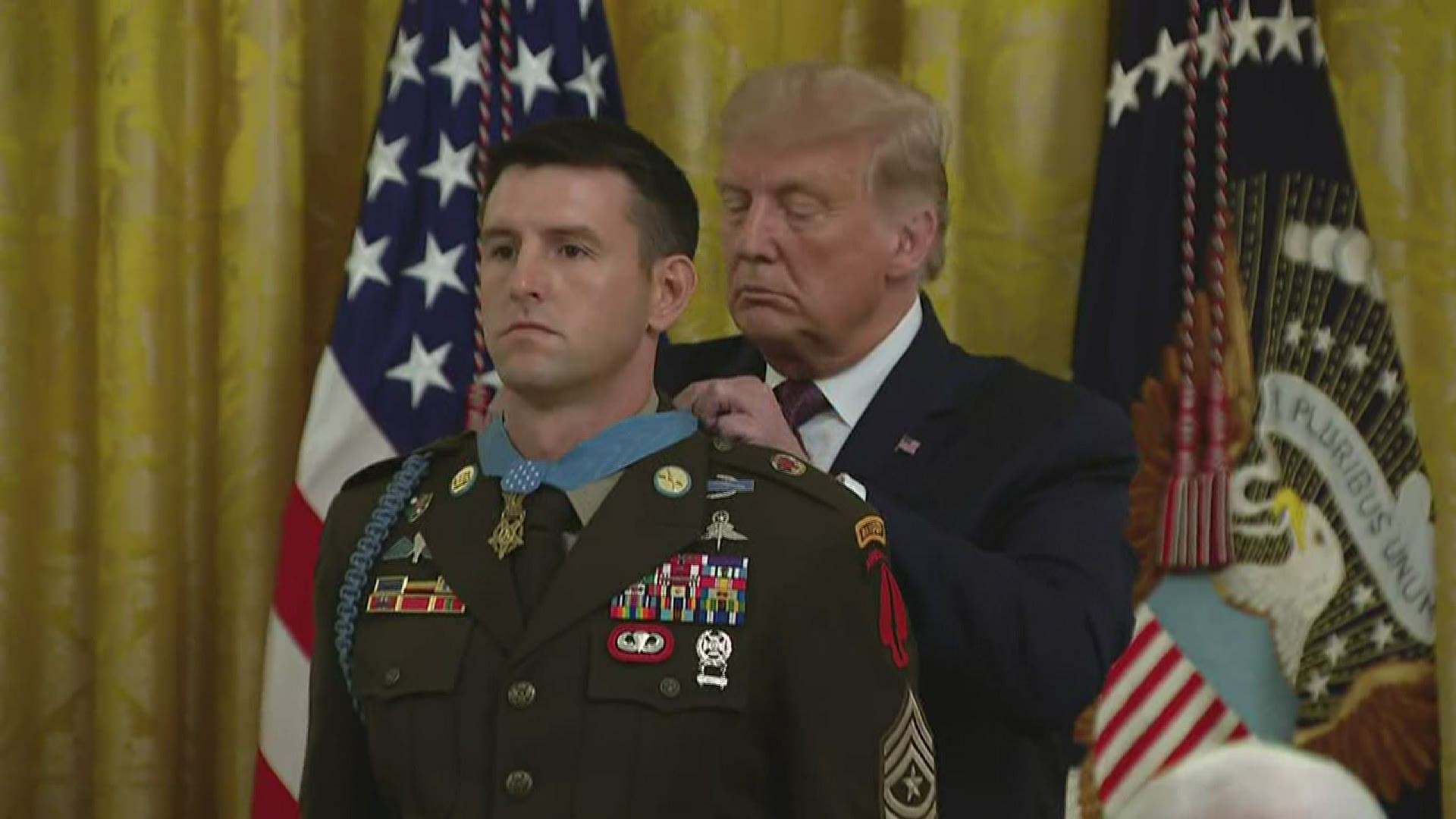 Sgt. Major Thomas Payne receives Medal of Honor livestream | wcnc.com