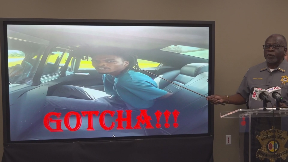 Sincere Gibbs arrested, Orangeburg County sheriff says 'Gotcha' | wcnc.com