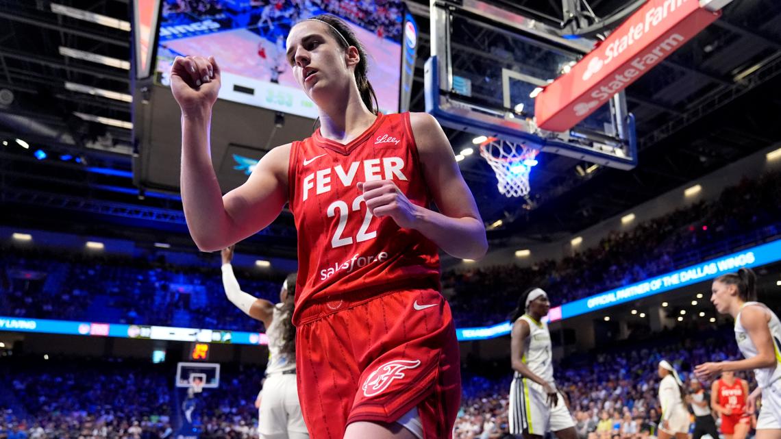 Clark dishes WNBA-record 19 assists vs. Dallas | wcnc.com