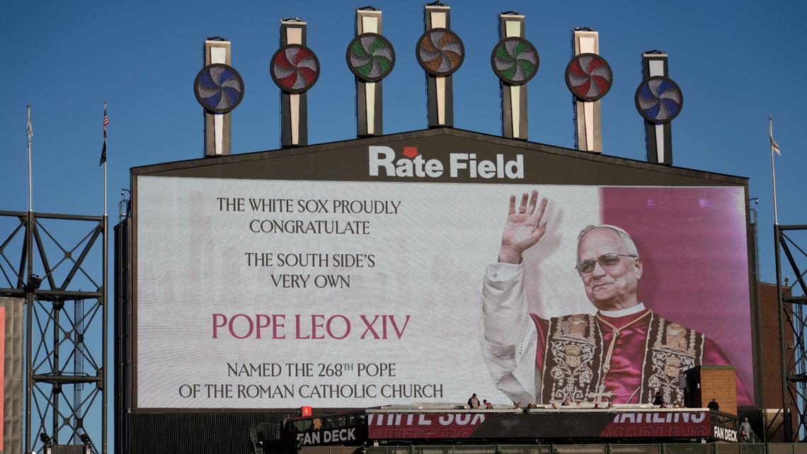 Chicago White Sox embracing longtime fan Pope Leo XIV | wcnc.com
