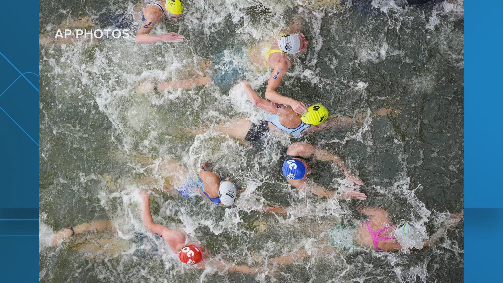 Triathlete says virus made her sick after swim in Seine River | wcnc.com