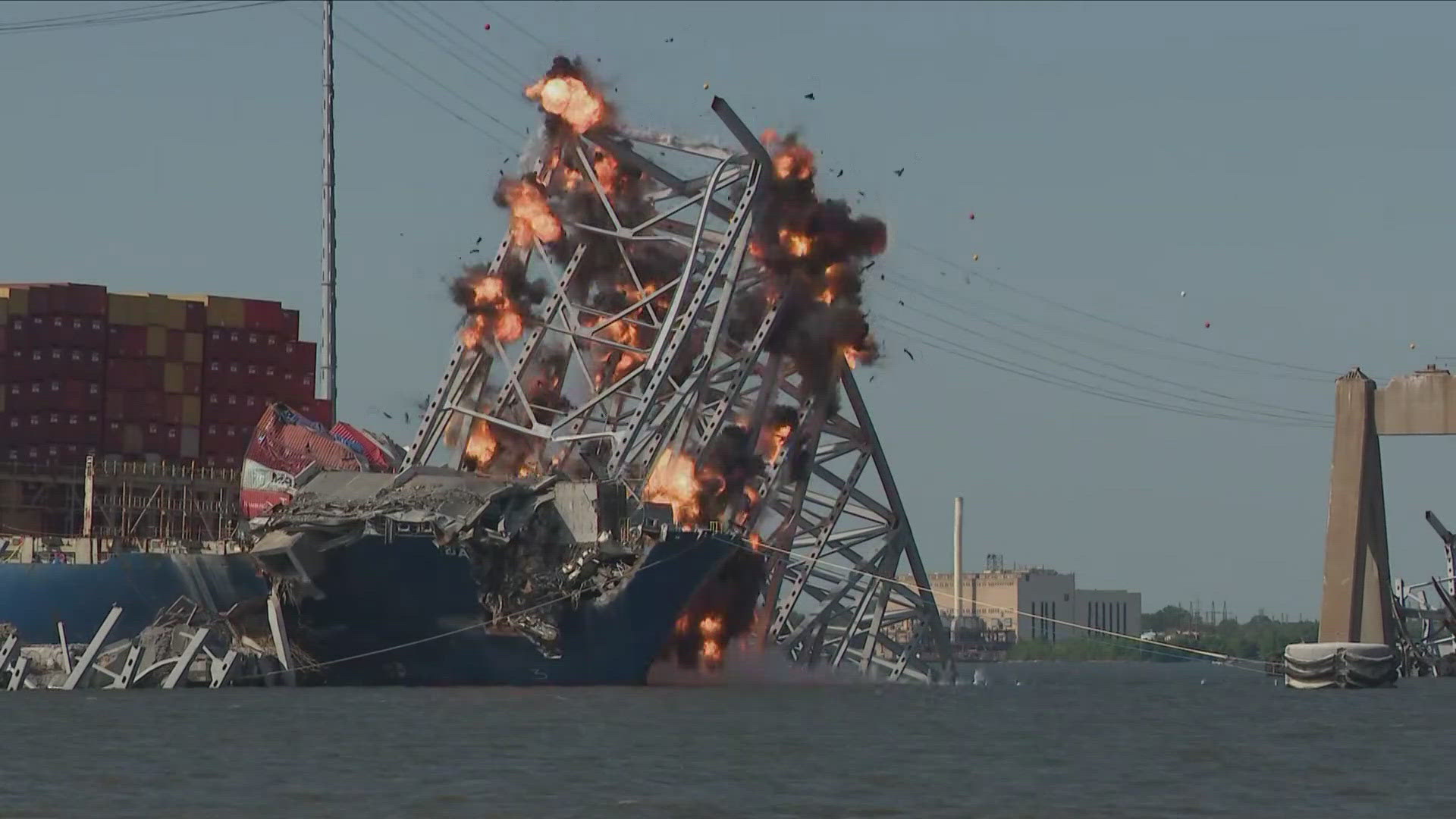 Baltimore bridge demolition scheduled for Monday | wcnc.com