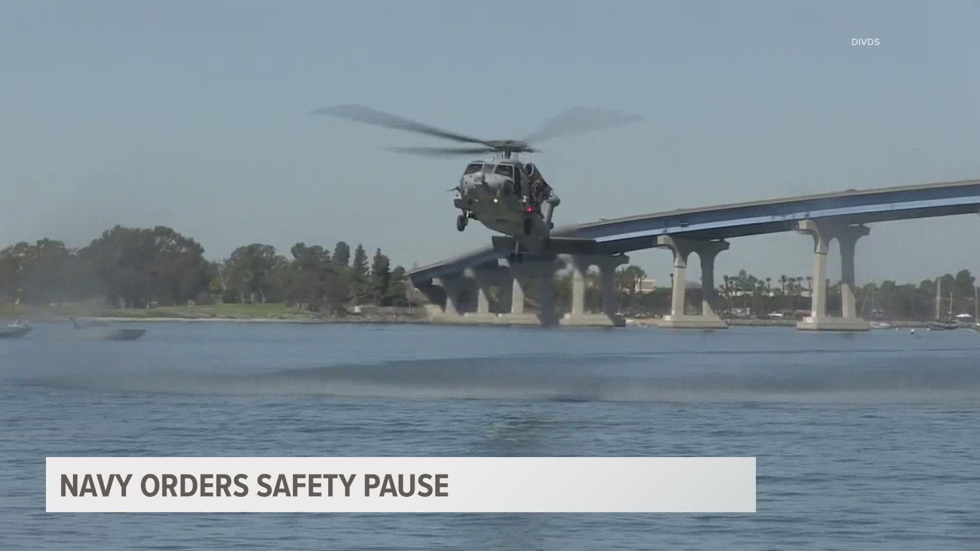 Following series of mishaps, Navy orders aviation safety pause | wcnc.com