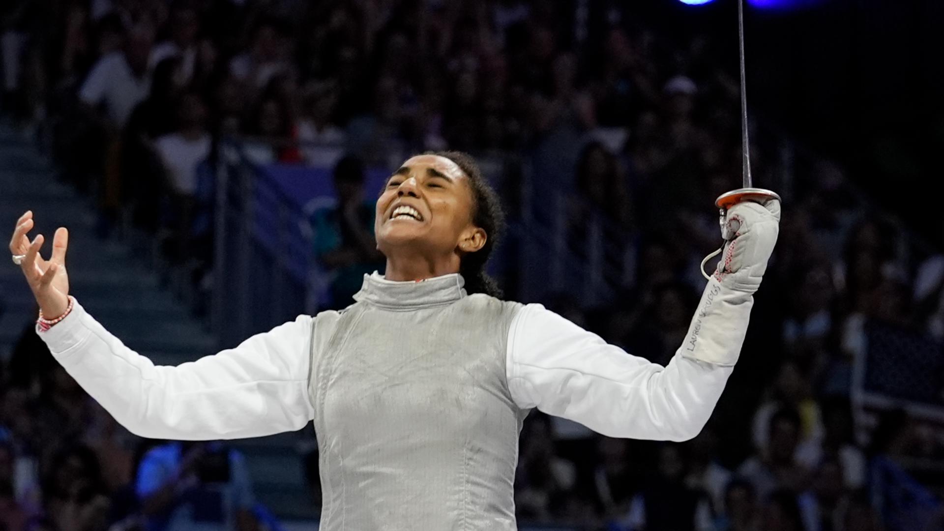 Who is first Black American woman to win individual fencing medal ...