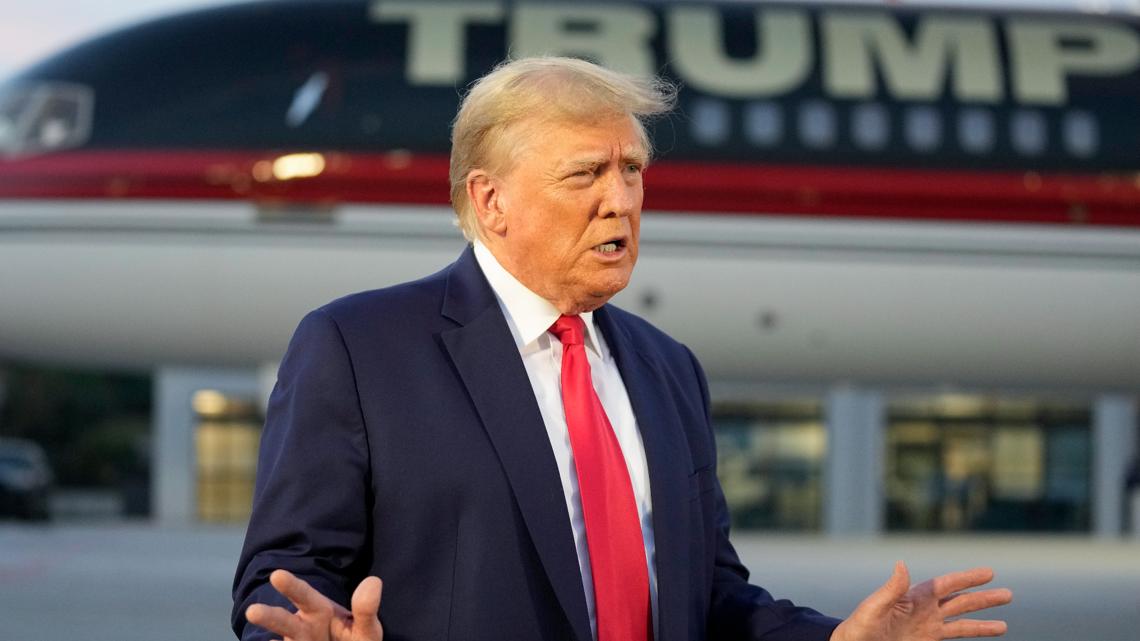 Donald Trump pleads not guilty Georgia case arraignment waived | wcnc.com